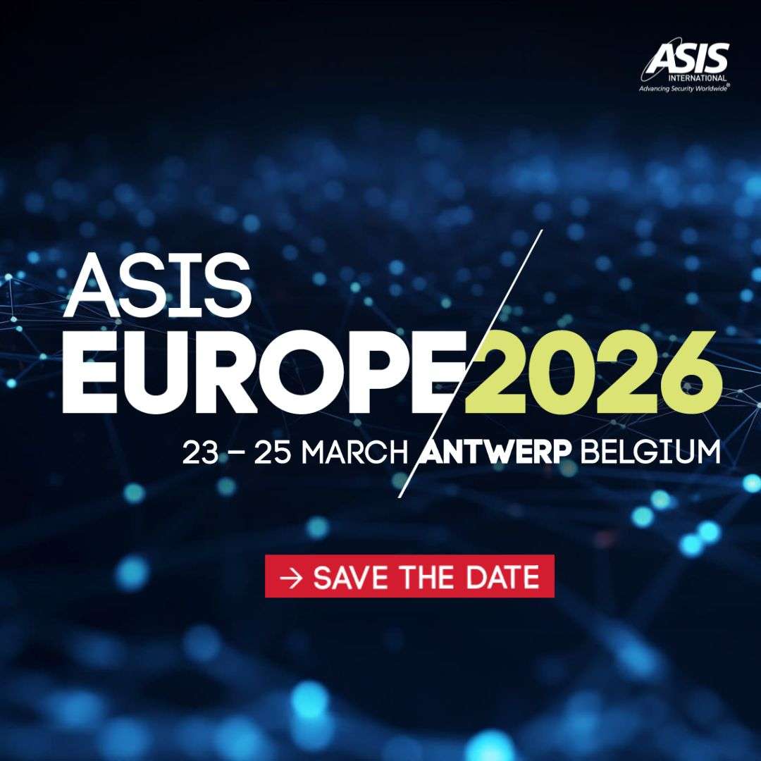 Erwin Verstraelen Confirmed as Opening Keynote for ASIS Europe 2026 - Asis Europe
